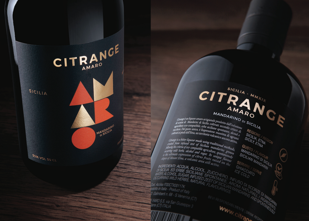 Amaro Citrange Mandarino [Pietradolce] 50cl | Once Upon A Vine