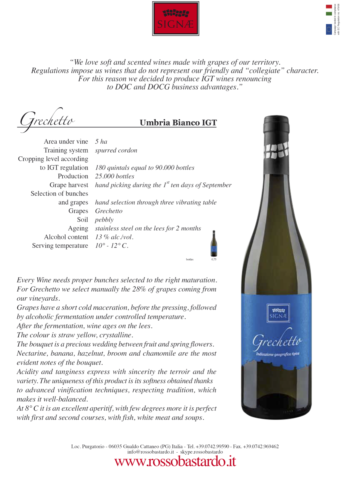 GRECHETTO 2021 [Cesarini Sartori] 75cl | Once Upon A Vine